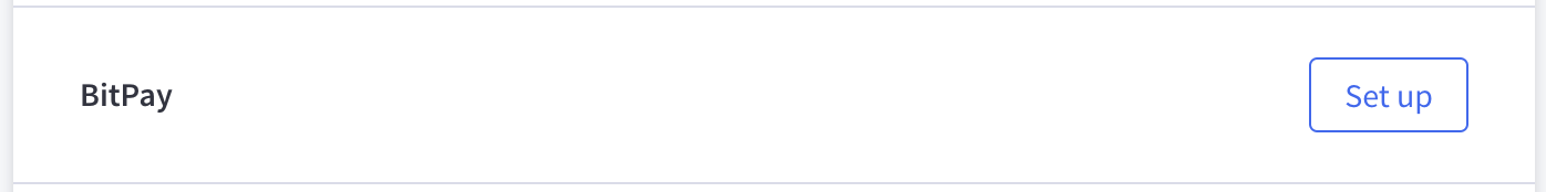 Connecting with BitPay